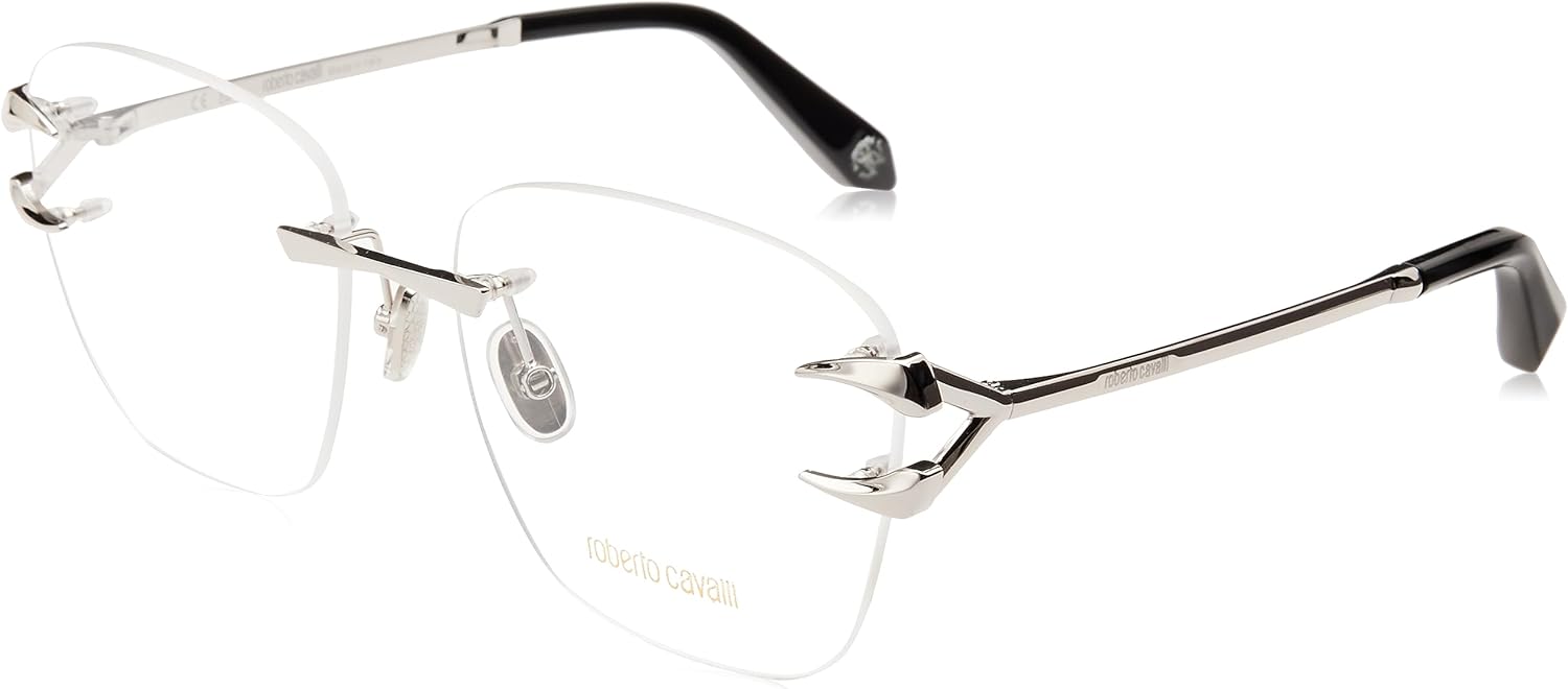 Roberto Cavalli VRC022 Rimless Square Claw Frames – Designer Daydream